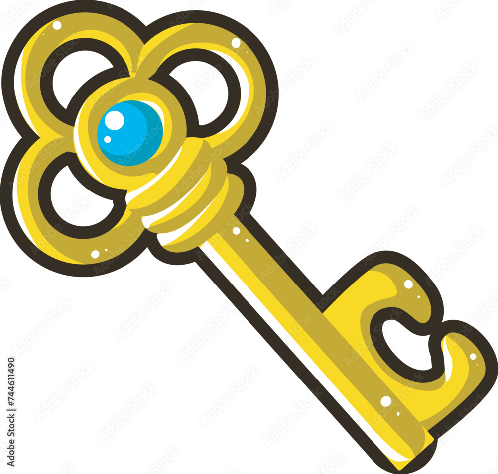 Energy Chain Bet Keys. Gold keys secret treasure game. Old golden key ...