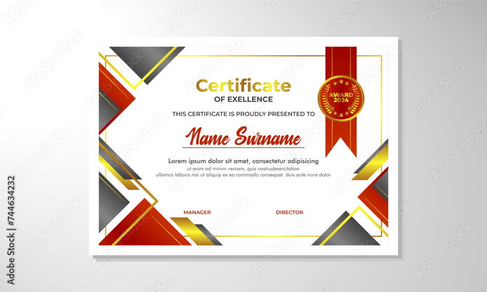 Simple Certificate Border Template, Simple Certificate Border ...