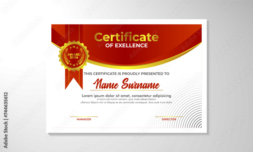 Simple Certificate Border Template, Simple Certificate Border ...