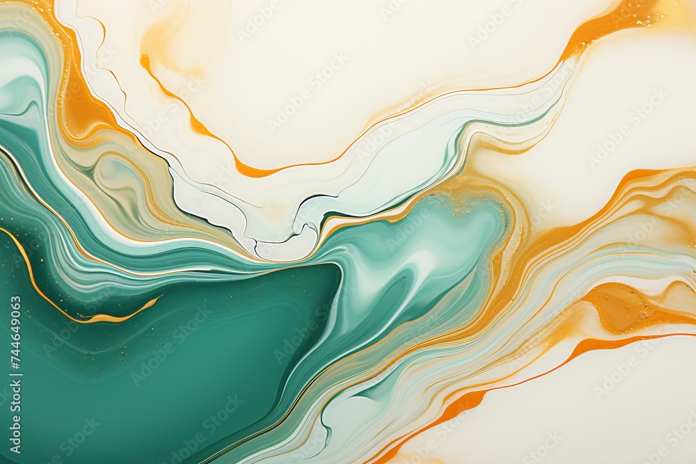 Seamless repeating multi colored marble texture background with gold ...