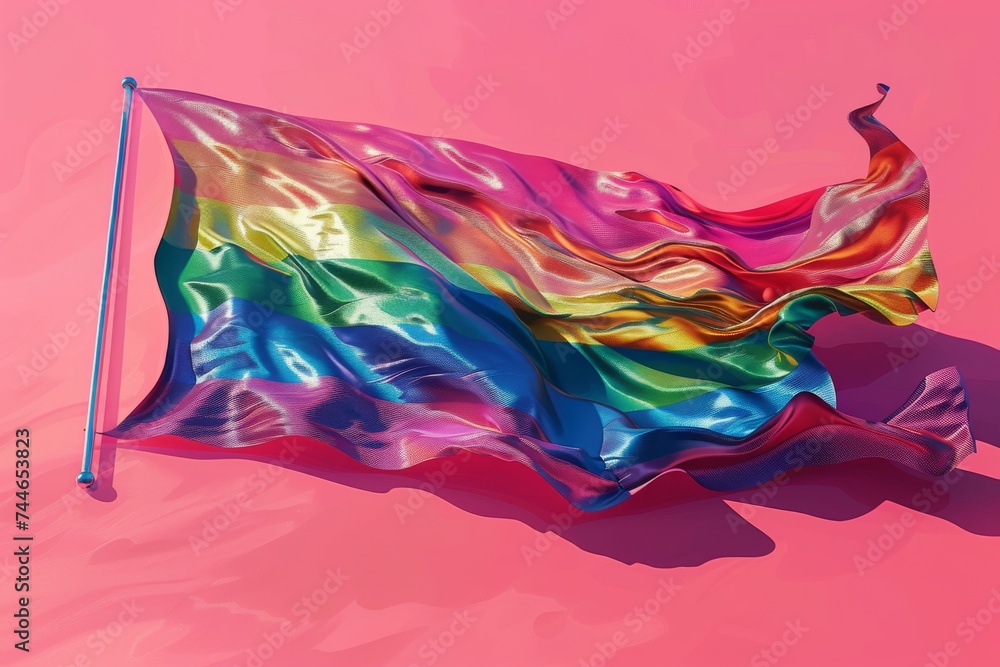 LGBTQ Pride pride celebration. Rainbow cinematography colorful anti ...