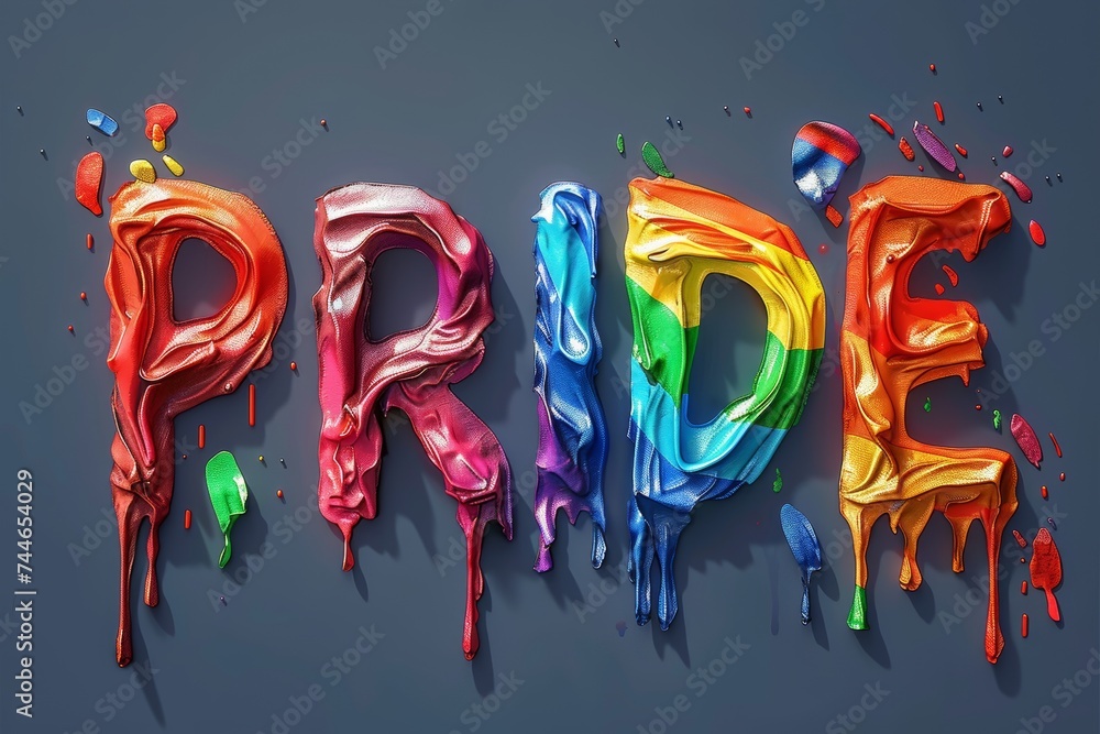 LGBTQ Pride gradient flow. Rainbow self regulation colorful school bus ...