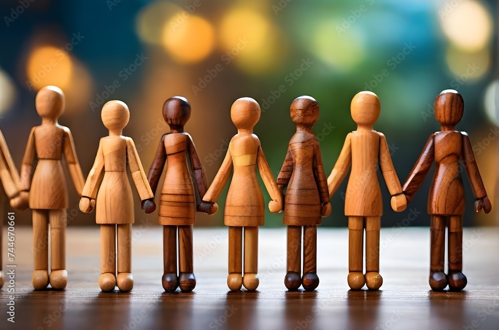 Multiracial group from different countries holing hands together ...