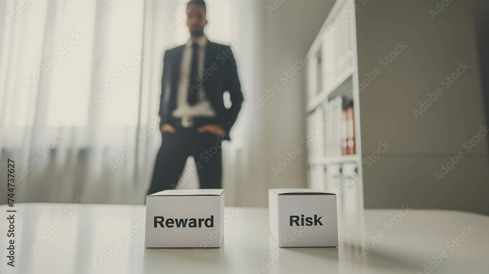 Risk and reward ratio concept, risk management is one of the most ...