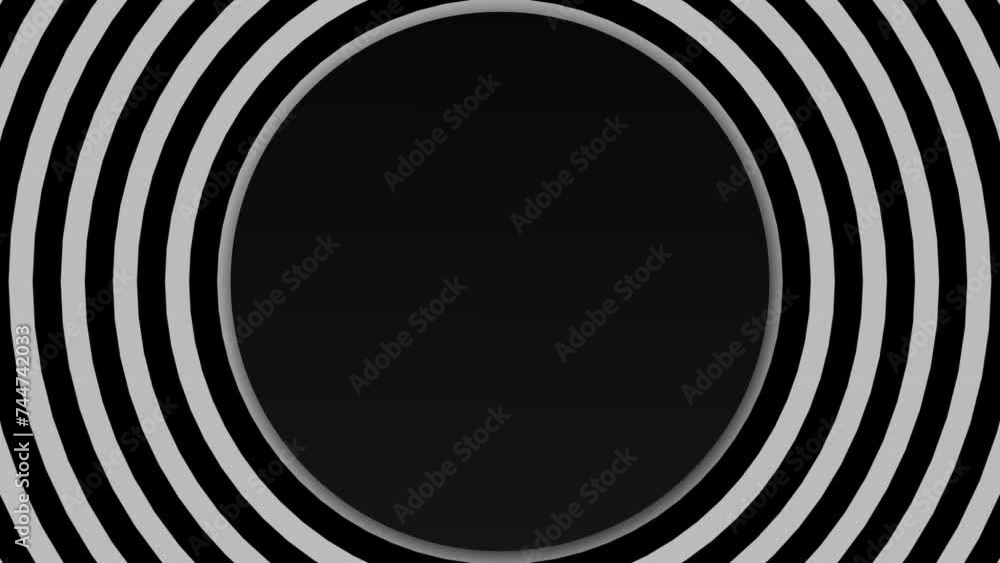 Modern horizontal motion graphic background with black and white ...