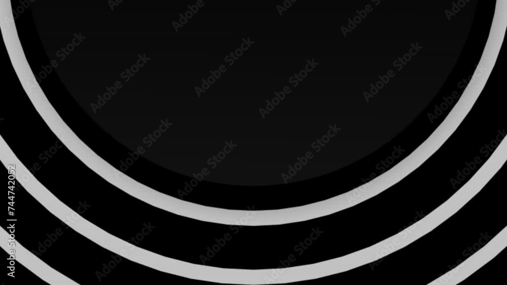 Modern horizontal motion graphic background with black and white ...