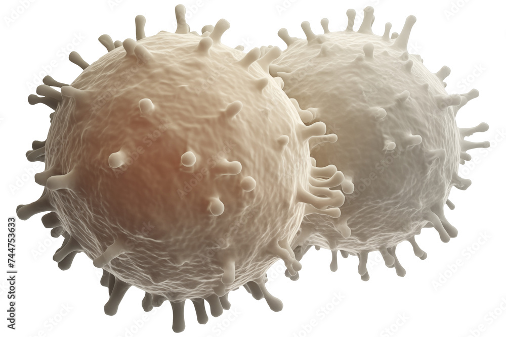 Close up white blood cells PNG Isolated on Transparent and White ...