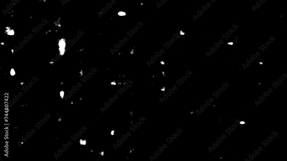 Dark horror monochrome background grey floating cinema dust with ...