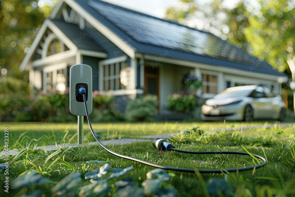 Sustainable Living with Electric Vehicle and Home Charging Station in ...