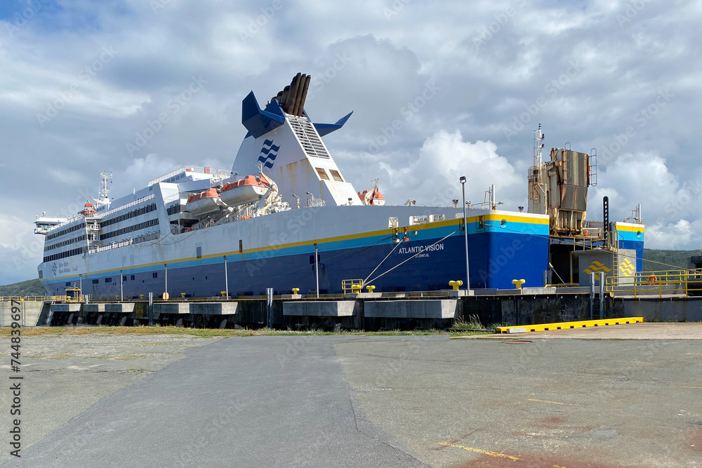 Argentia, Newfoundland, Canada: Argentia Ferry Terminal. Marine ...