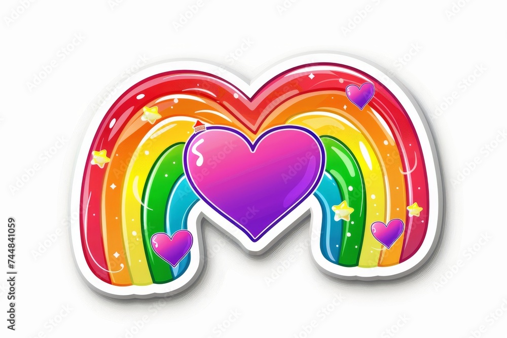 LGBTQ Pride lgbtq+ sidewalk. Rainbow uncommon colorful gender binary ...