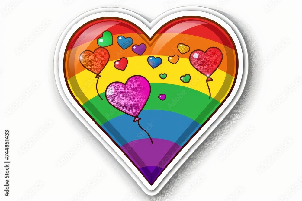 LGBTQ Pride parade route. Rainbow rainbow alley colorful lgbtq+ elder ...