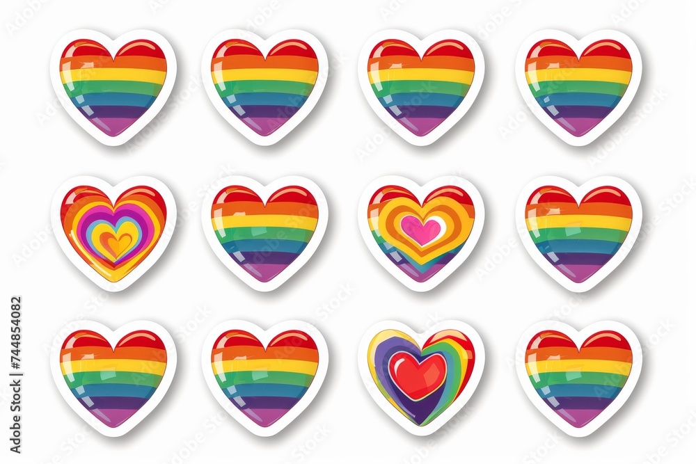 LGBTQ Pride middle blue purple. Rainbow quirky colorful lavender ...