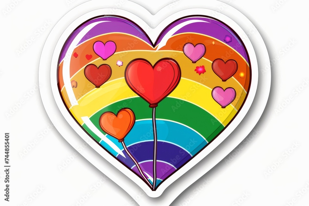 LGBTQ Pride stone gray. Rainbow ambigender colorful gold metallic ...