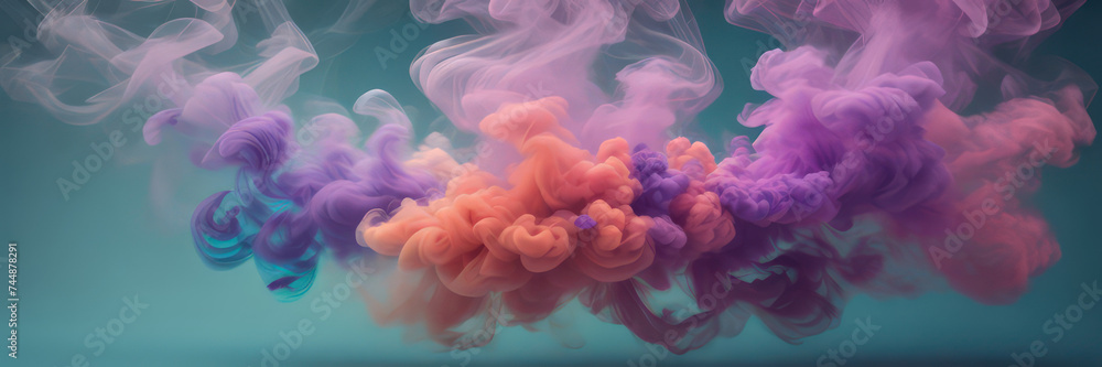 smoke background, background abstract or abstract colorful background ...
