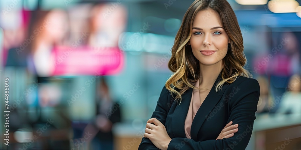 Female news anchor - TV broadcaster and newsreader for mainstream and ...