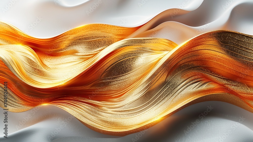 Premium background design with digital line pattern (texture) in gold ...