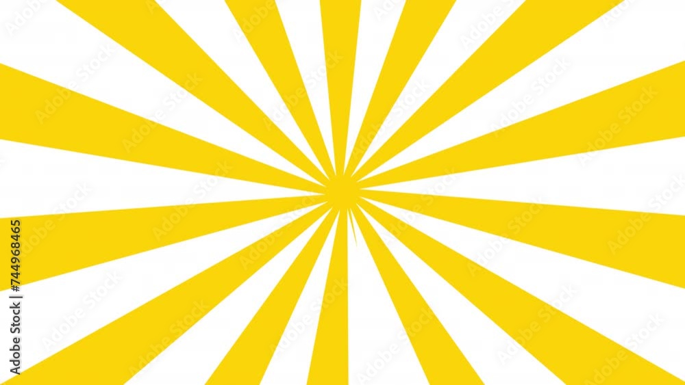 yellow rays background animation background retro yellow sun rays ...