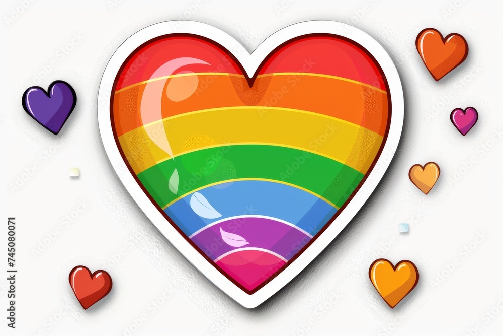 LGBTQ Pride collaborative performance. Rainbow gender discrimination ...