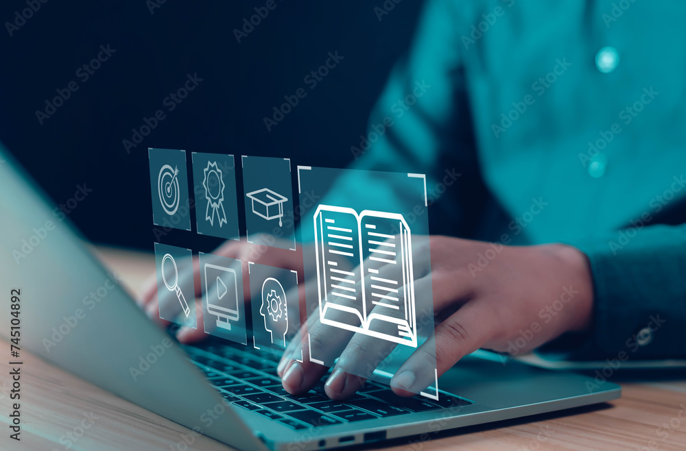 Learn to train in front of the computer. Internet e-learning lessons ...