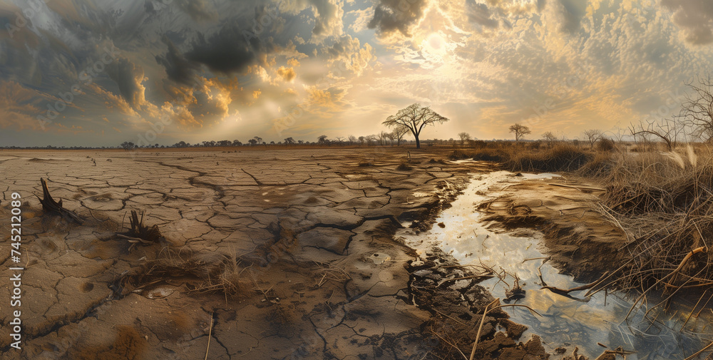 Nature's Fragility: Impressionistic Visions of Drought and Riverine ...