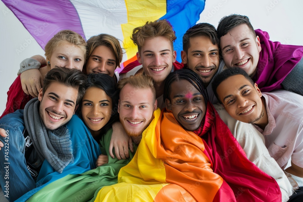 LGBTQ Pride raven black. Rainbow companionship colorful plan diversity ...