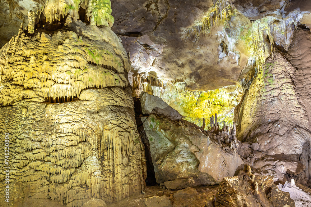 Prometheus Cave Natural Monument - largest cave in Georgia with ...