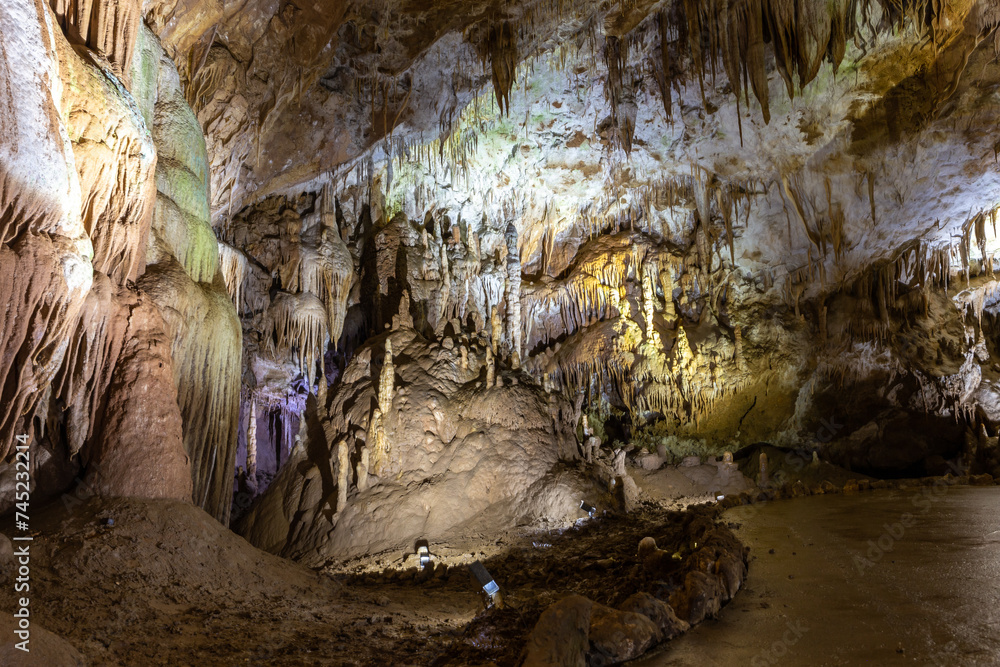 Prometheus Cave Natural Monument - largest cave in Georgia with hanging ...