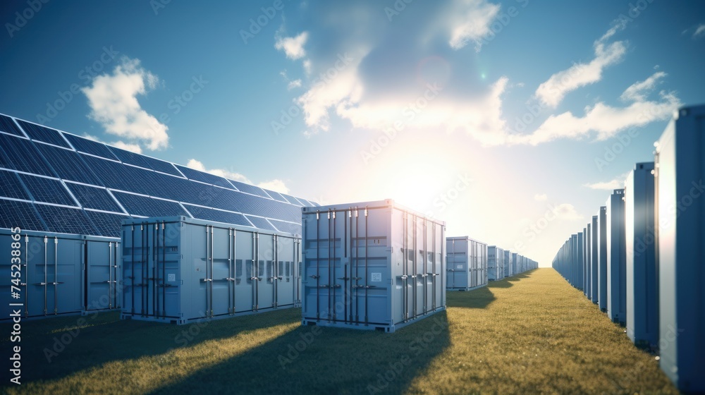 modern battery energy storage system,battery container units with solar ...