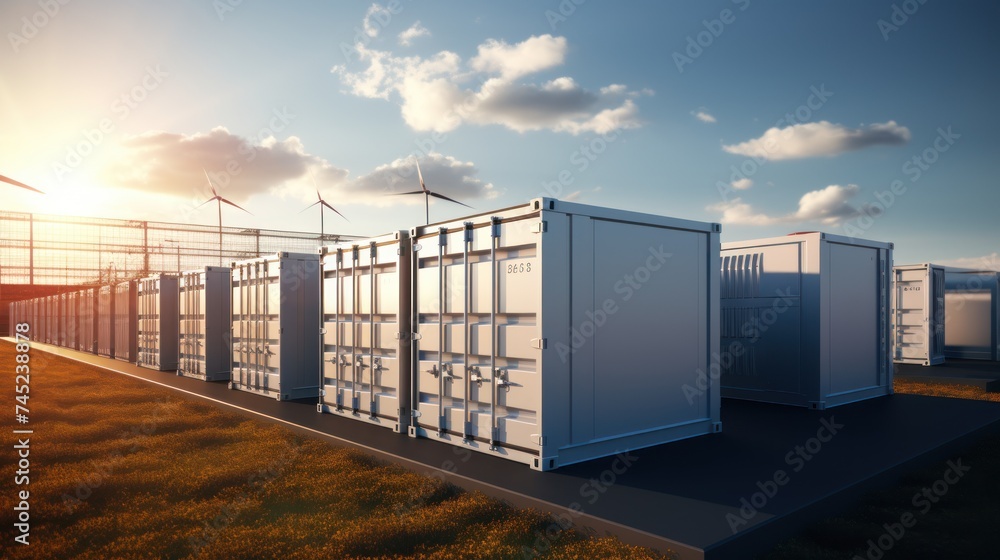 modern battery energy storage system,battery container units with solar ...