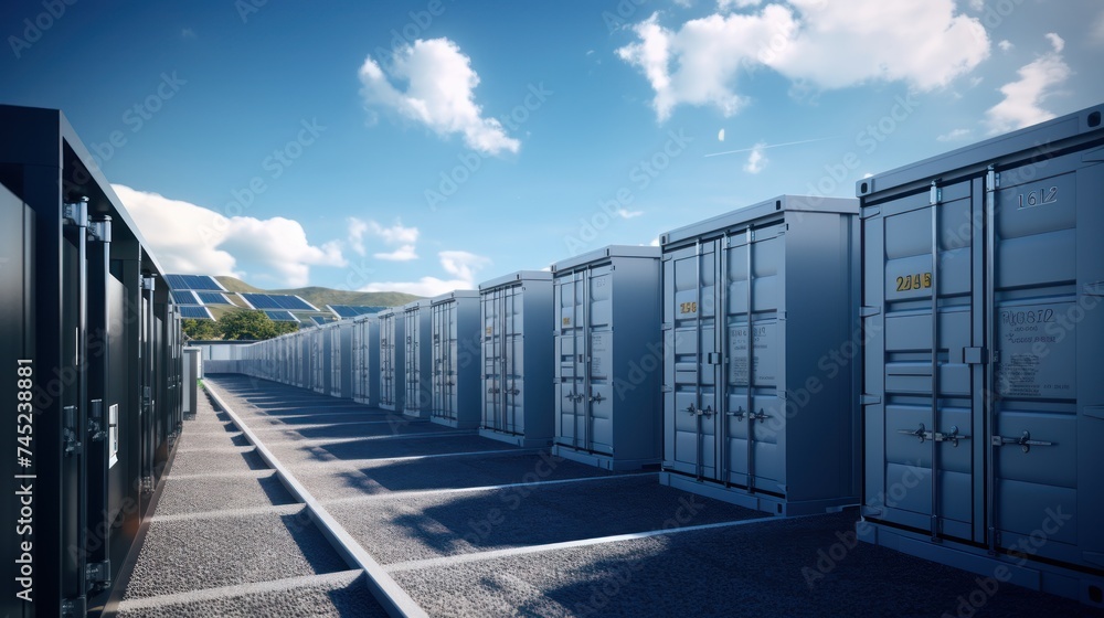 modern battery energy storage system,battery container units with solar ...