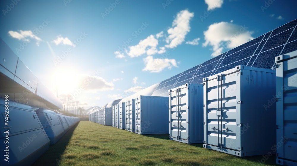 modern battery energy storage system,battery container units with solar ...