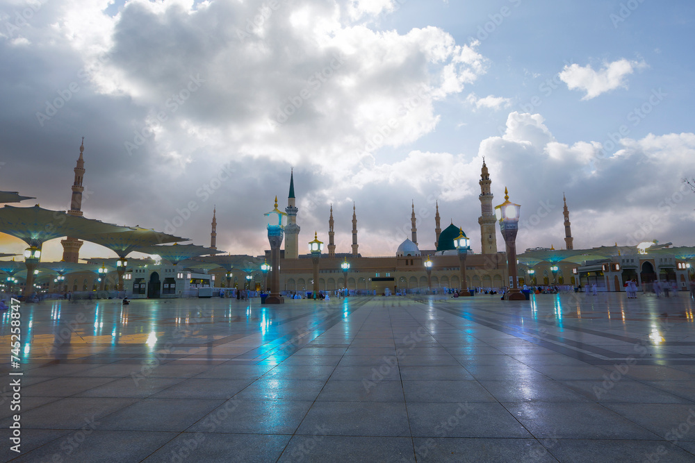 The Prophet's Mosque (Al-Masjid an-Nabawi). In the second (after Mecca ...