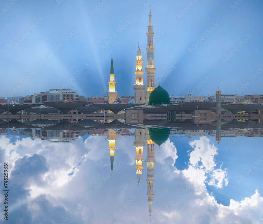 The Prophet's Mosque (Al-Masjid an-Nabawi). In the second (after Mecca ...