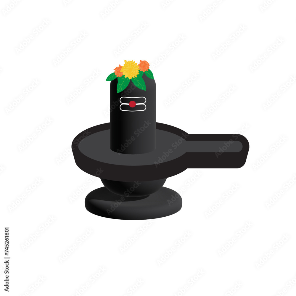 lord shiv shivling on transparent background for maha shivaratri ...