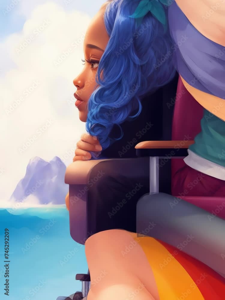 Embracing Diversity: Concept of People with Disability, Different Skin ...