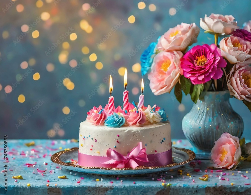 Alles gute zum Geburtstag. Happy Birthday Karte. Geburtstagskarte ...