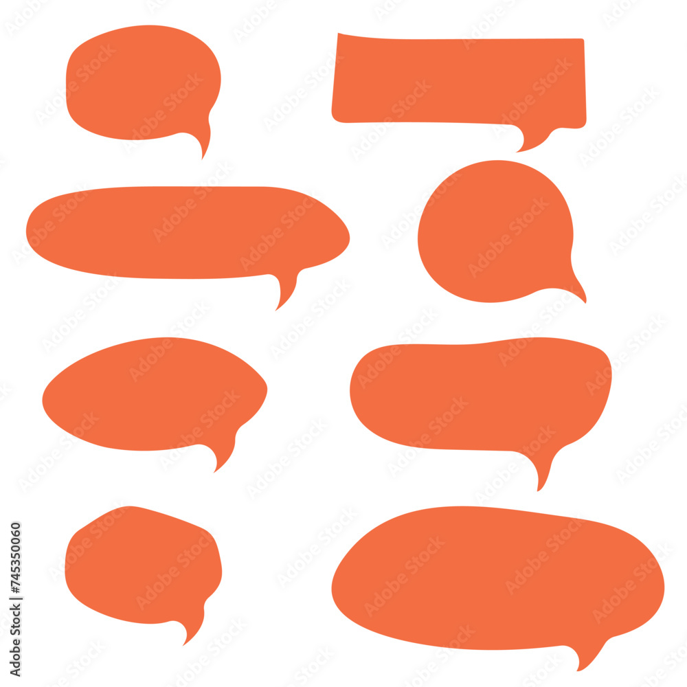 Hand drawn minimalistic quote poster set. Isolated text box in doodle ...