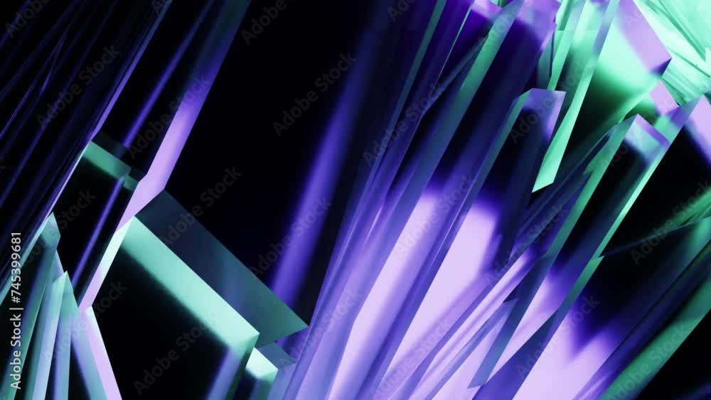 3d abstract art rendering of 3d background video animation with ...