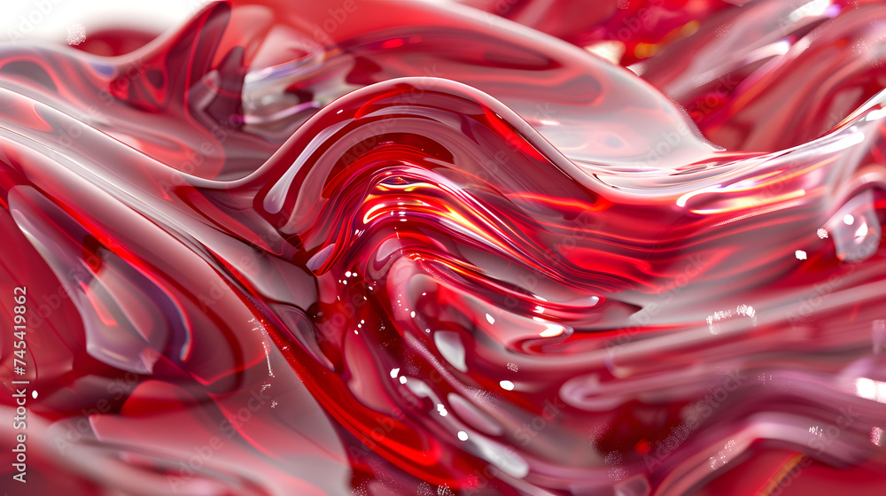 Red glass texture background, desktop background, aspect-ratio 16:9 ...