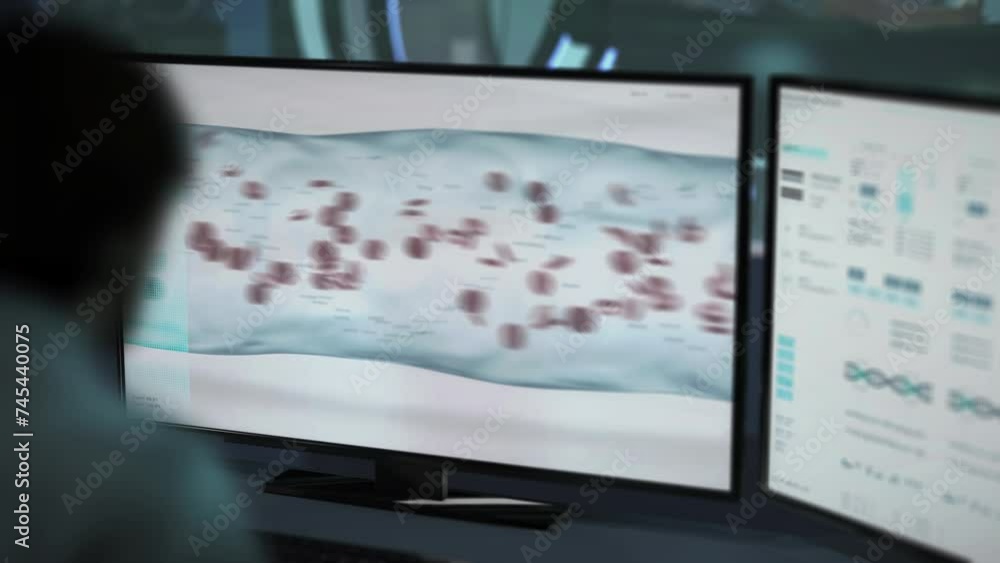 Anatomical Scan System Used For Second Blood Type Biology Research ...