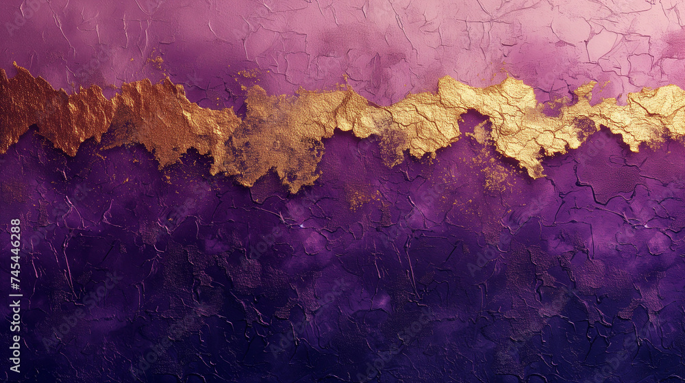 Purple and gold texture background design. Purple and gold rough ...