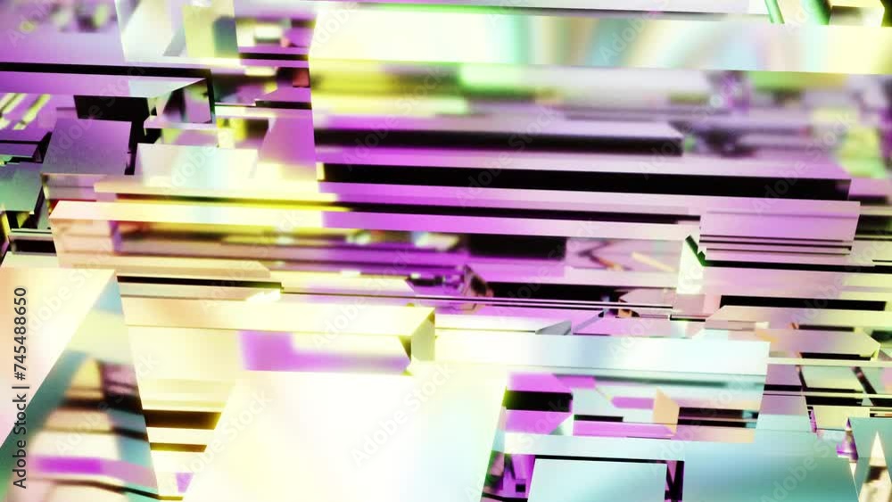 3d abstract art rendering of 3d background video animation with ...