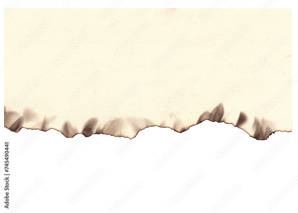 Paper with burnt edges. Burnt piece of paper. burnt paper texture ...