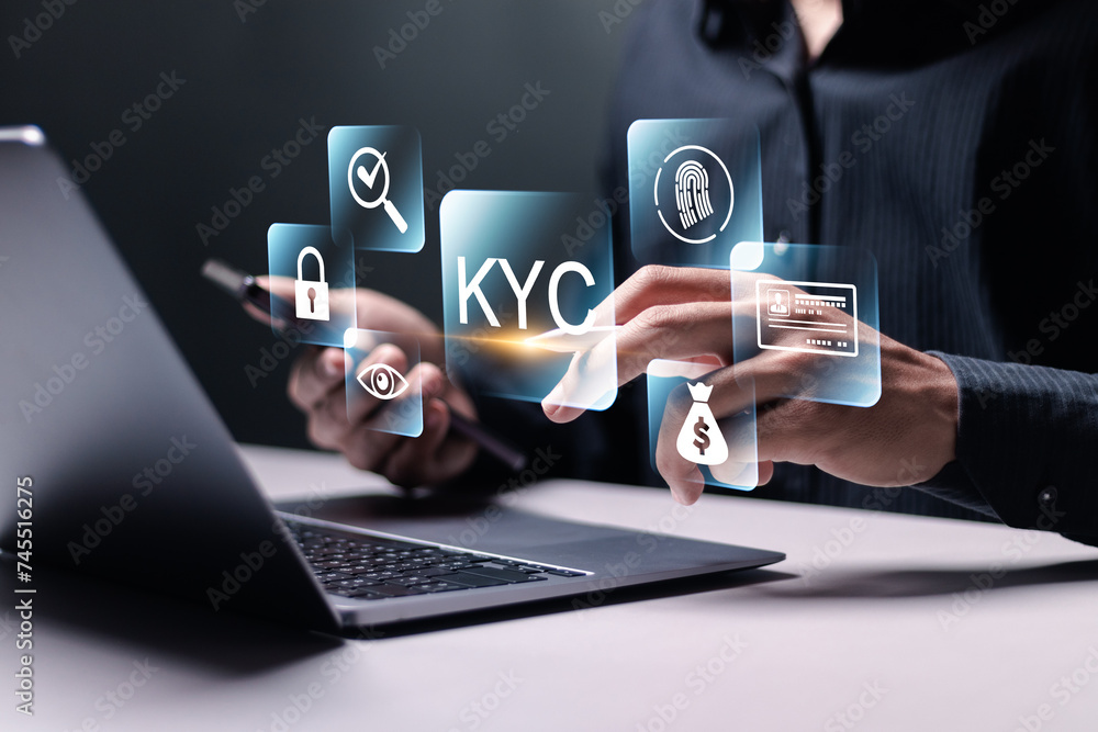 Know your customer concept. Business verifying the identity of clients ...