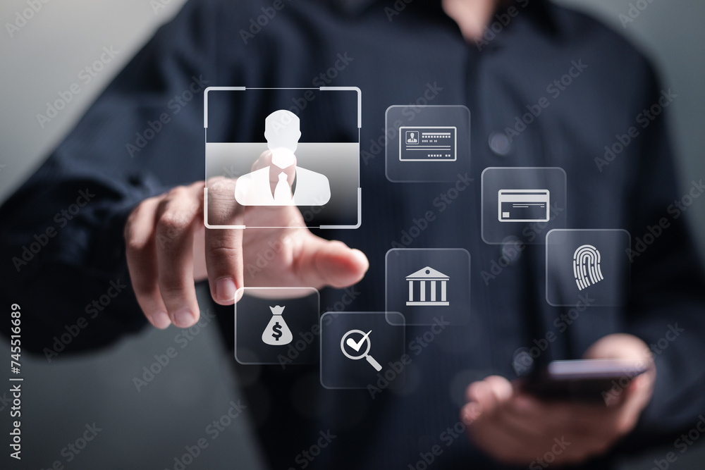 Know your customer concept. Business verifying the identity of clients ...