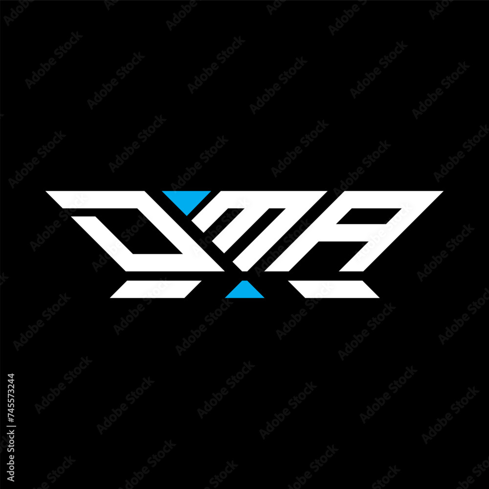 DMA letter logo vector design, DMA simple and modern logo. DMA ...