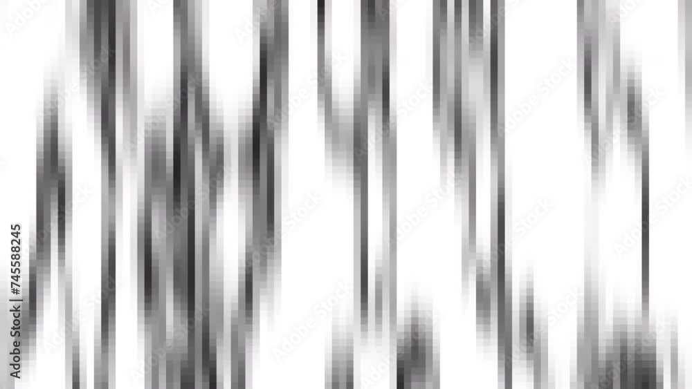 Vidéo Stock 4k abstract animation straight lines of black and white ...