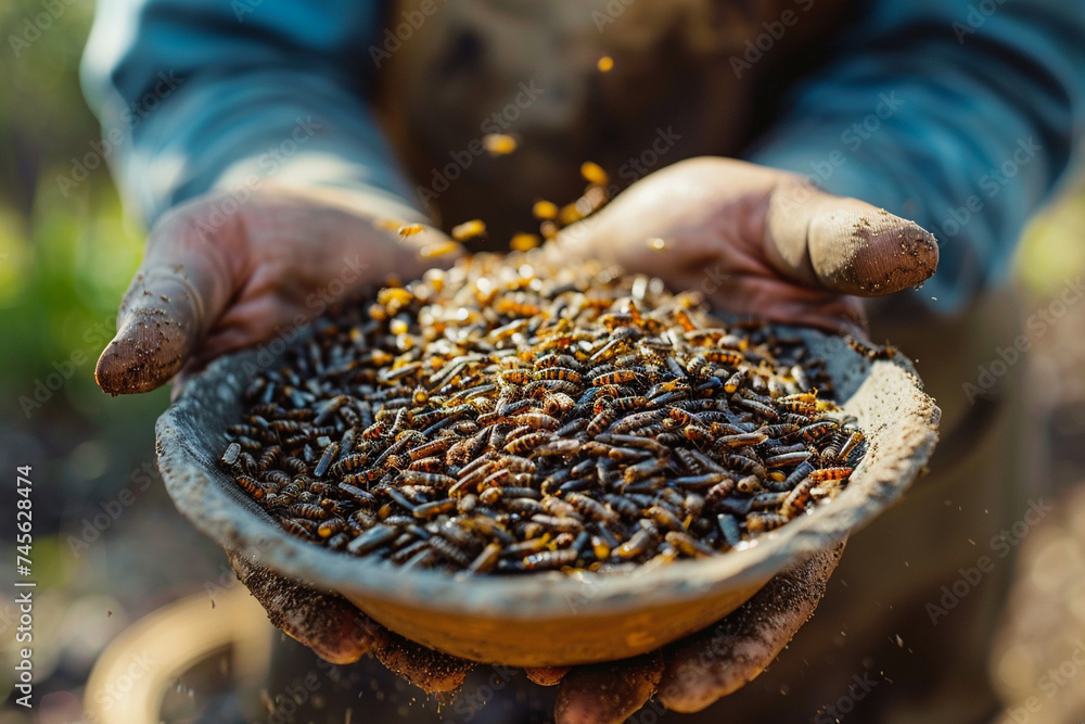 Insect protein farms offering a sustainable alternative to traditional ...