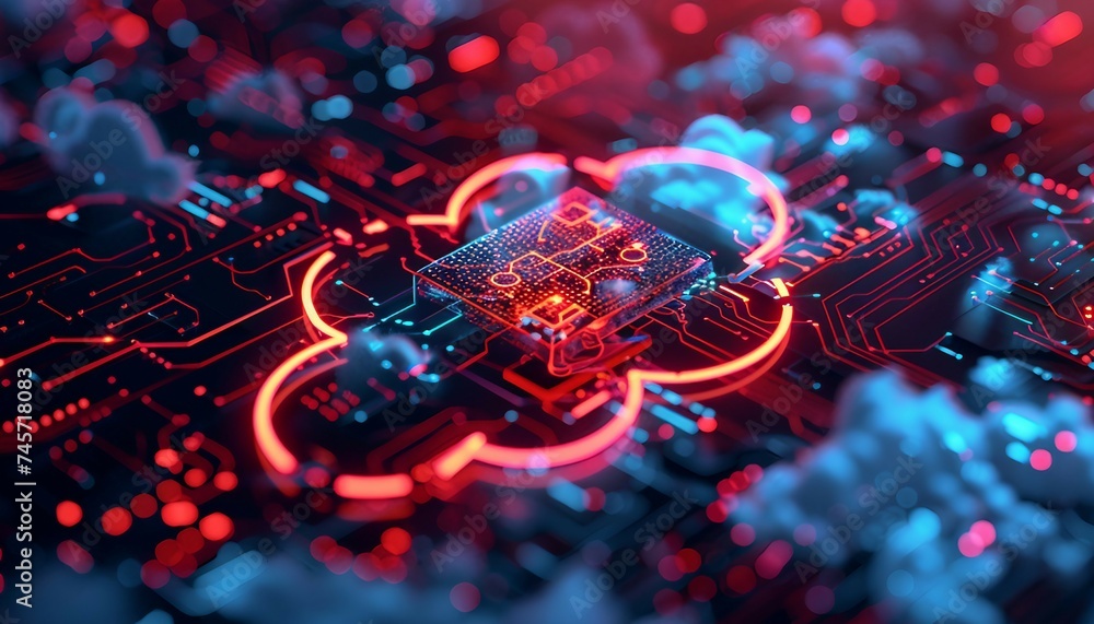 Cloud Security And Compliance Illustrate Cloud Security And Compliance Measures With An Image